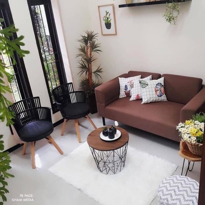 12 Cara Hias Ruang Tamu Sempit Agar Nampak Lebih Luas & Menarik | Ilham ...